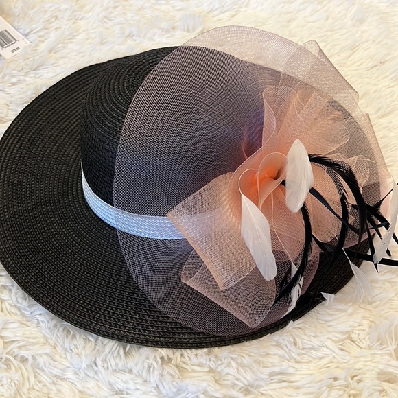 August Hats | Accessories | August Hat By Fine Millinery Black Feather ...